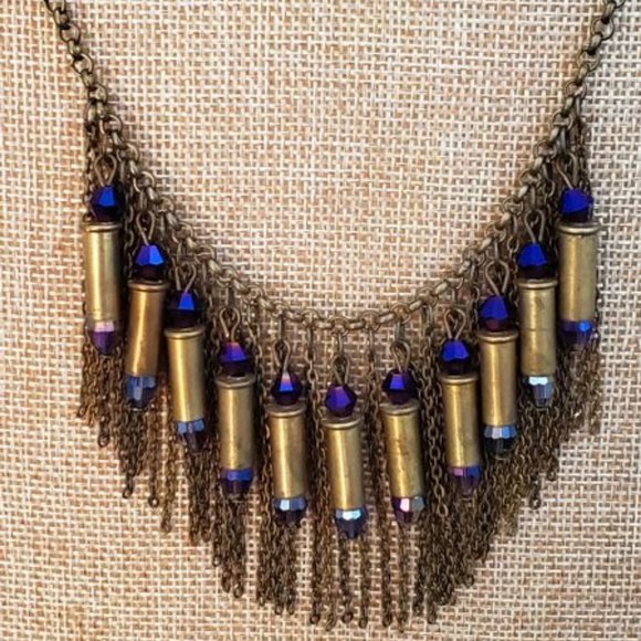 Bullets, Crystals & Bling. BB NE11. | Jewelry | Bullets Crystals Bling ...